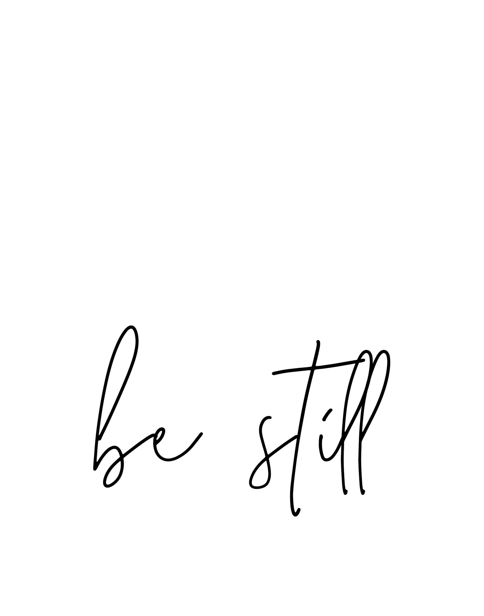 Be Still My Soul Be Still Art Be Still Wall Decor - Etsy