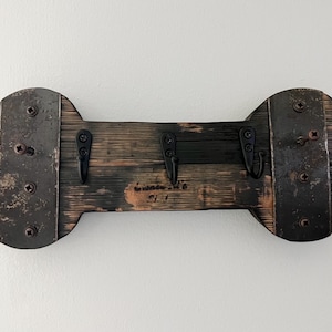 Bone Rack Bourbon Barrel Stave With Bands - Etsy