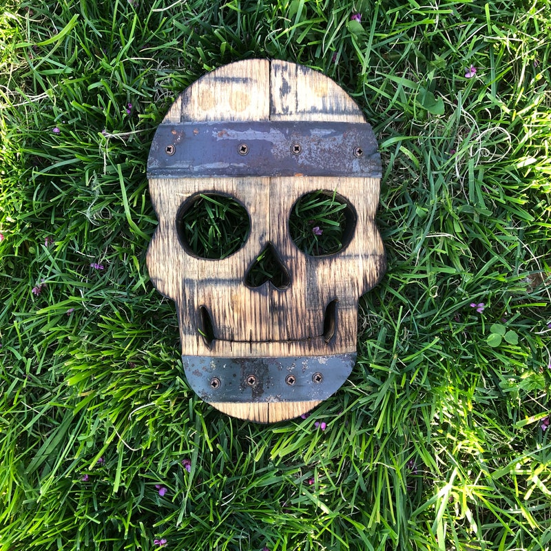 Wood Skulls Cutout - Etsy