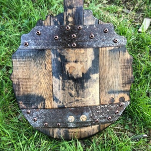 Bourbon Barrel Wood Banjo With Rings - Etsy