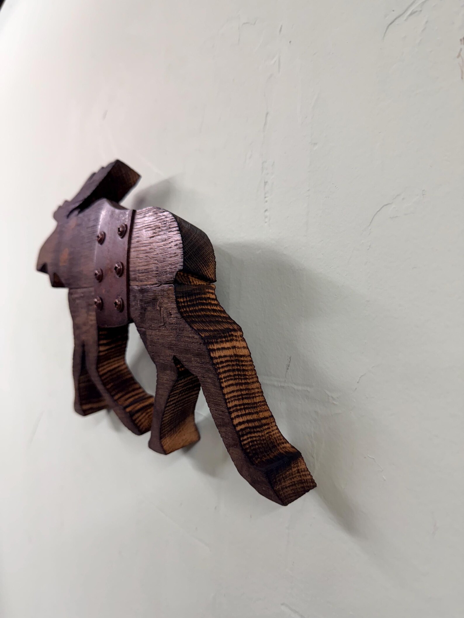1’ Bourbon Barrel Moose Wood Cutout With Rings - Etsy