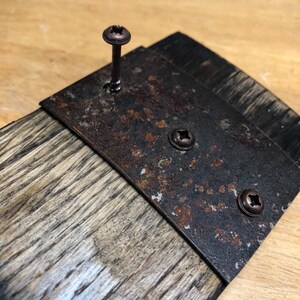 Bone Rack Bourbon Barrel Stave With Bands - Etsy