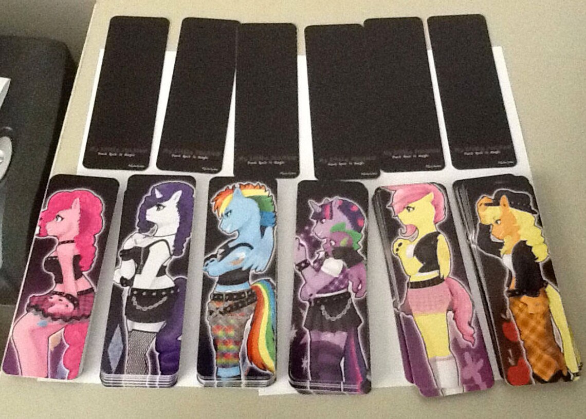 My Little Punkies Bookmarks - Etsy