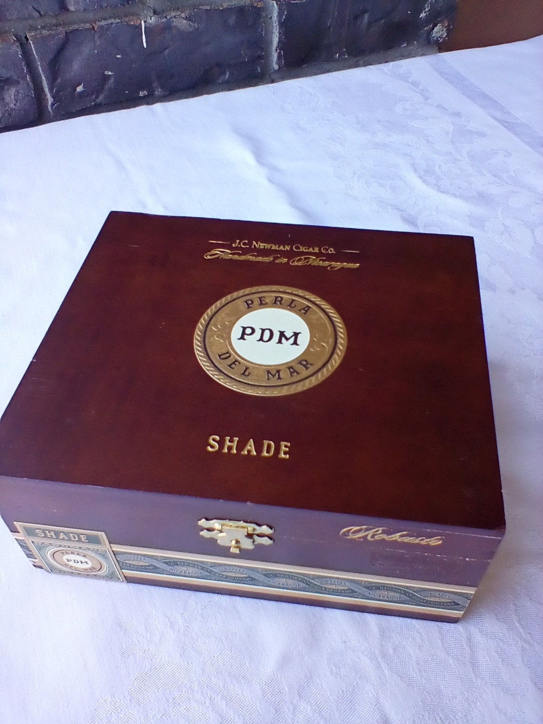Perla Del Mar, Shade Cigar Box, JC Newman Cigar Co., Craft Project ...