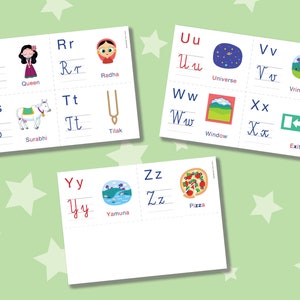 Alphabet English Vedic Culture for Vaishnavas Kids - Etsy