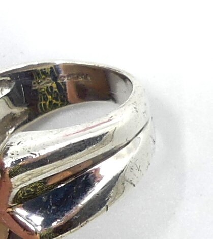 Vintage Marked MA Sterling Silver Ring Size 6 | Etsy