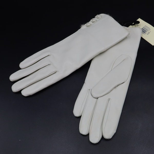 Leather Rabbit Fur Gloves - Etsy