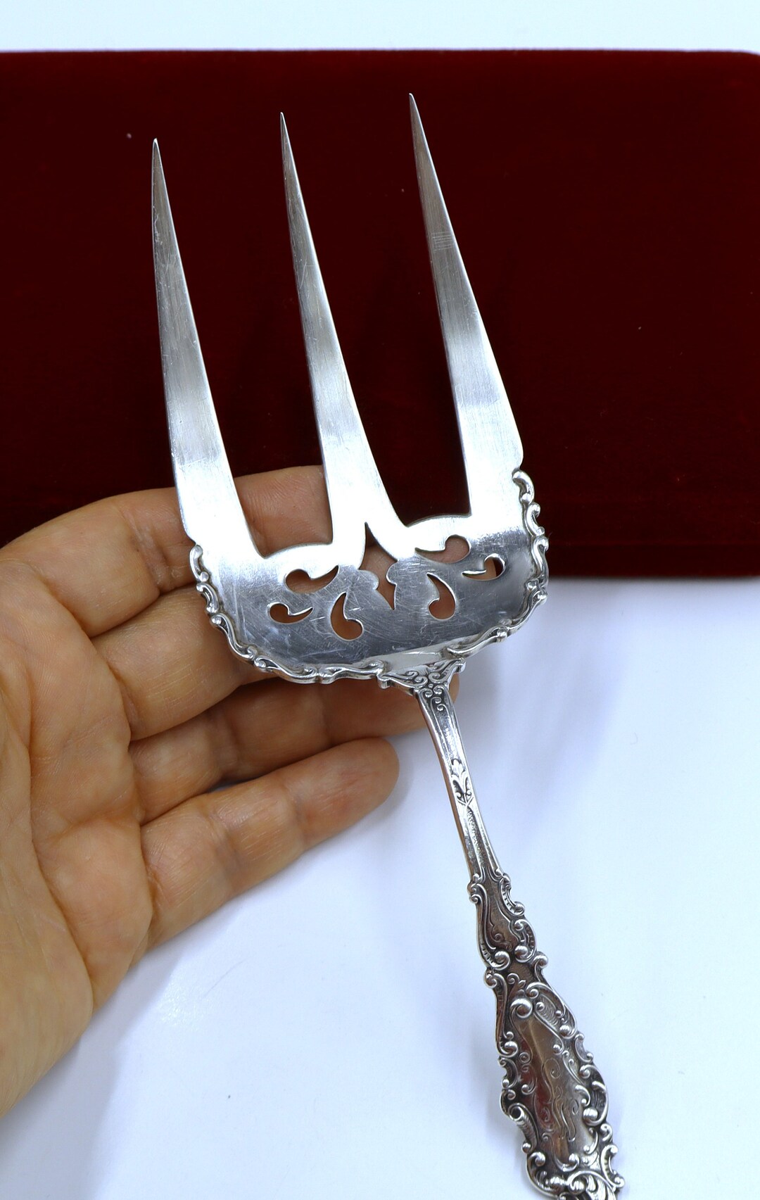 Antique Gorham Sterling Silver Large Luxem Bourg Toast Fork - Etsy