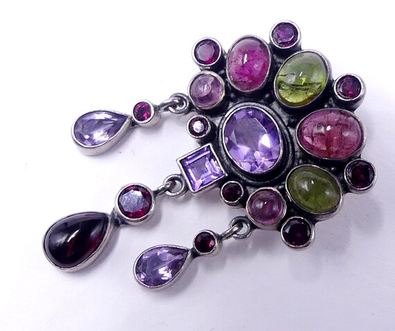 Vintage signed India NB Nicky Butler sterling silver … - Gem