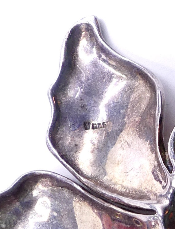 Vintage fine marked 925 sterling silver enamel marcas… - Gem