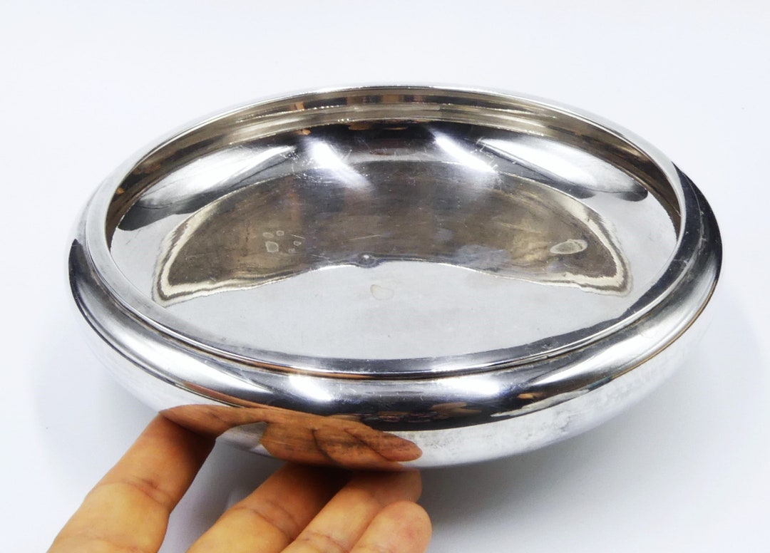 Vintage Marked 950 Sterling Silver Serving Bowl - Etsy