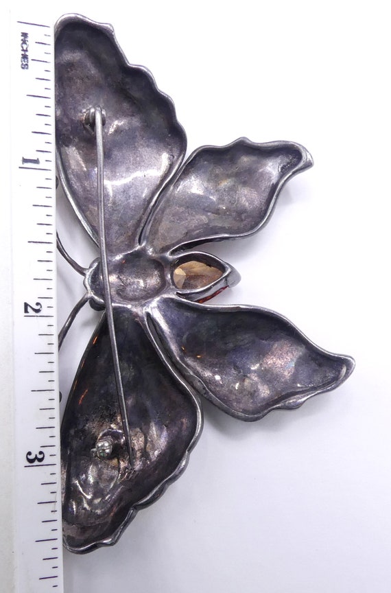 Vintage fine marked 925 sterling silver enamel marcas… - Gem