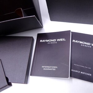 Vintage Raymond Weil Box Only Color Dark Brown - Etsy