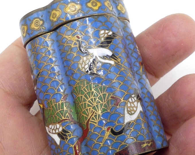 Vintage 30's Chinese Small Cloisonne Box - Etsy