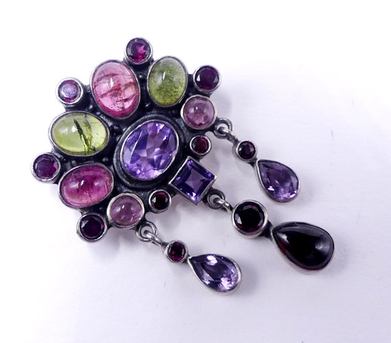 Vintage signed India NB Nicky Butler sterling silver … - Gem
