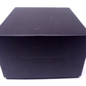 Vintage Raymond Weil Box Only Color Dark Brown - Etsy