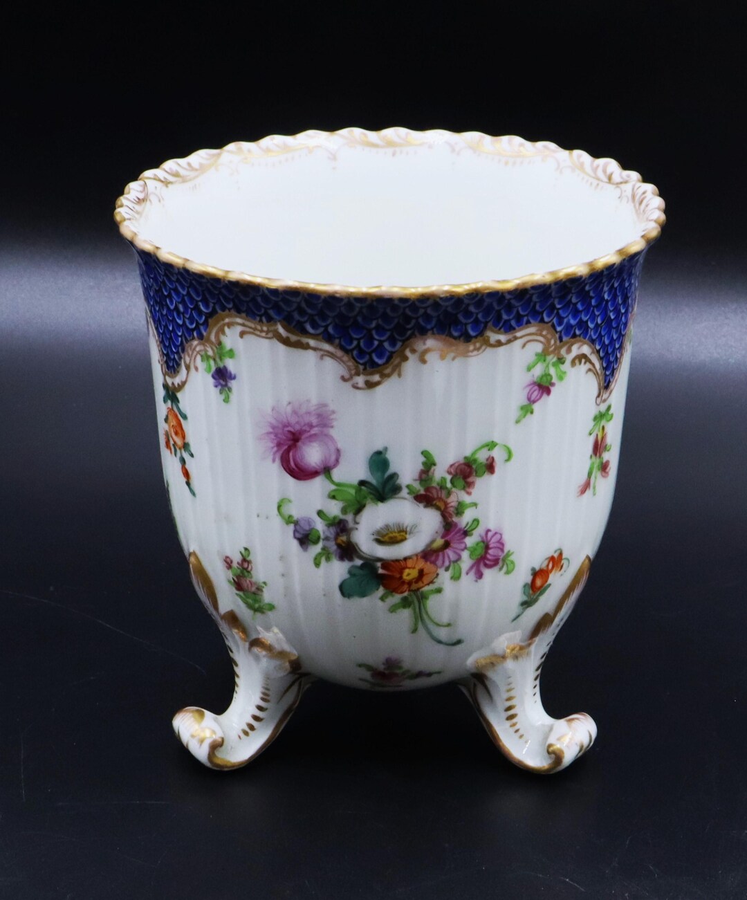 Antique Franziska Hirsch Dresden Porcelain Polychrome Hand Painted ...