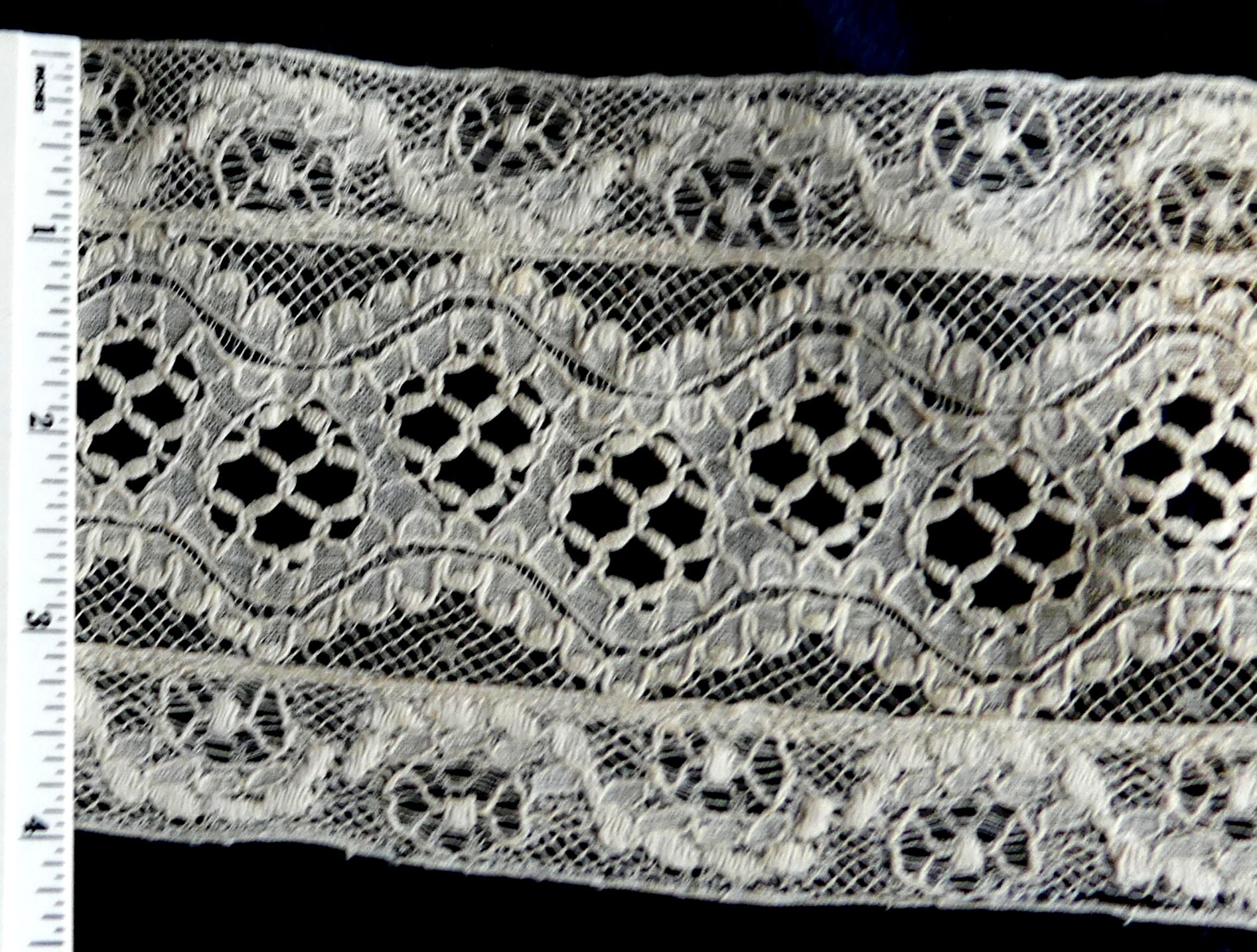 Antique Wide Lace Trim 1 Yard 14 X 4 3 - Etsy UK