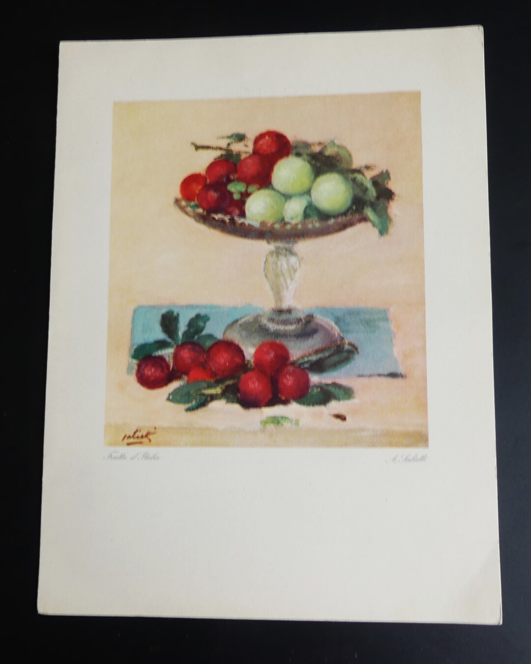 Vintage 1956 "cristoforo Colombo" Menu 10” X 7”3/4 ( A ) - Etsy