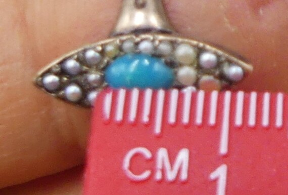 Antique 1900's unmarked 10k gold mini seeds pearl w t… - Gem