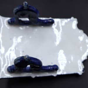 Antique Delft Blue Ceramic Card Holder - Etsy