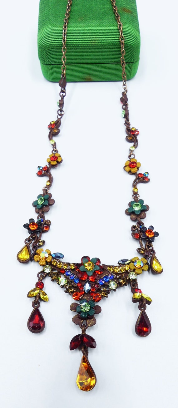 Vintage signed r rhinestone - Gem