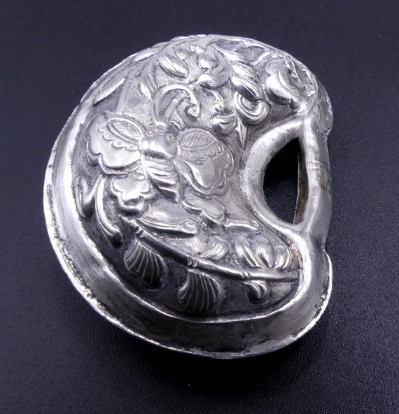 Antique 1900's silver longevity lock - Gem