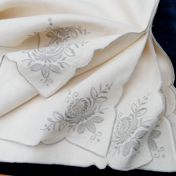 Cutwork Napkins - Etsy