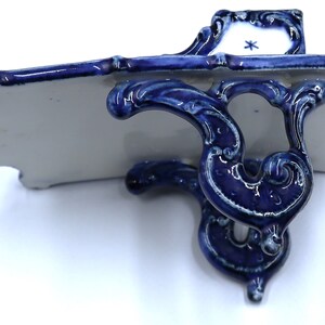 Antique Delft Blue Ceramic Card Holder - Etsy