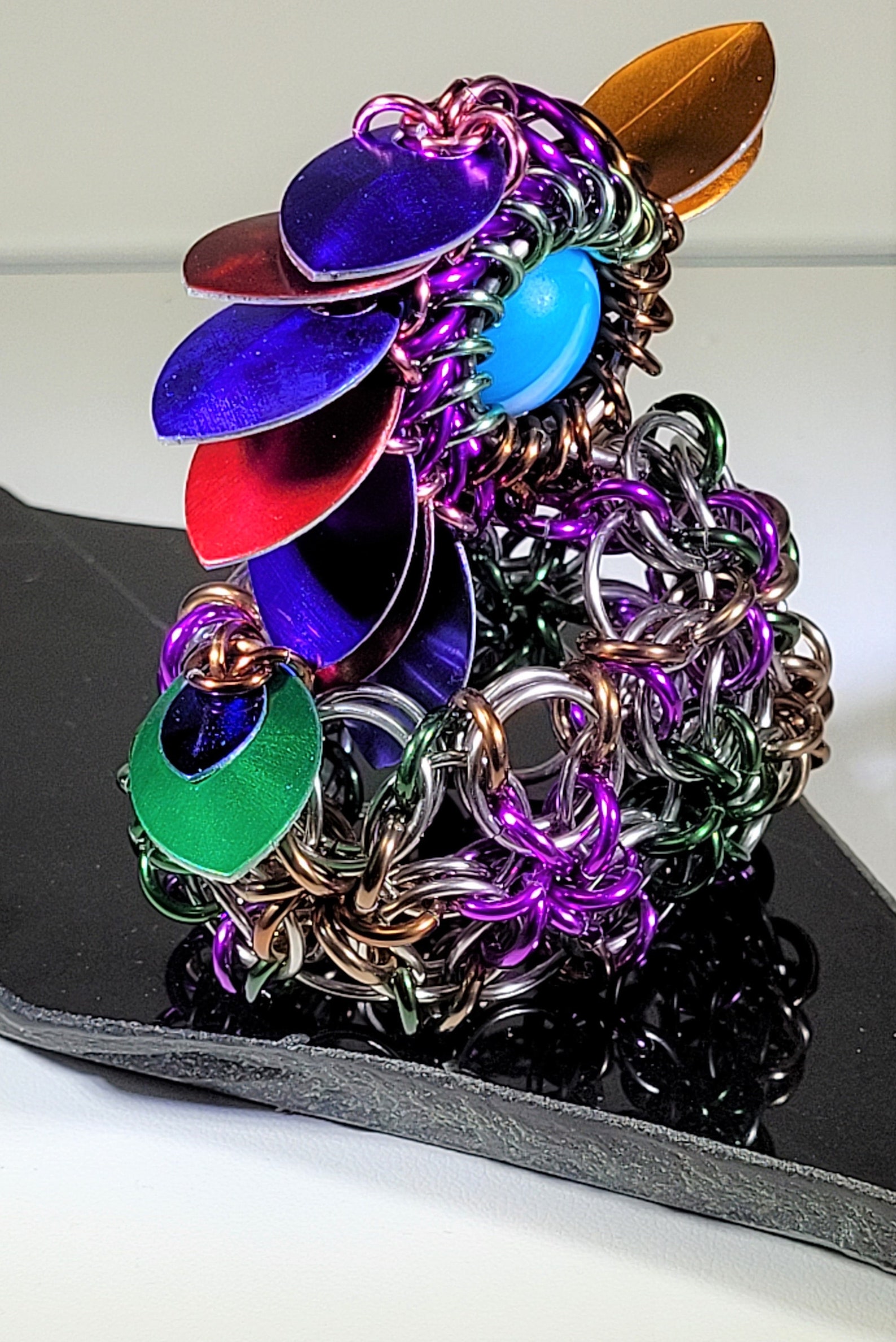 The Mullet Duck YEAH Rubber Ducky a Freestanding Chainmaille | Etsy