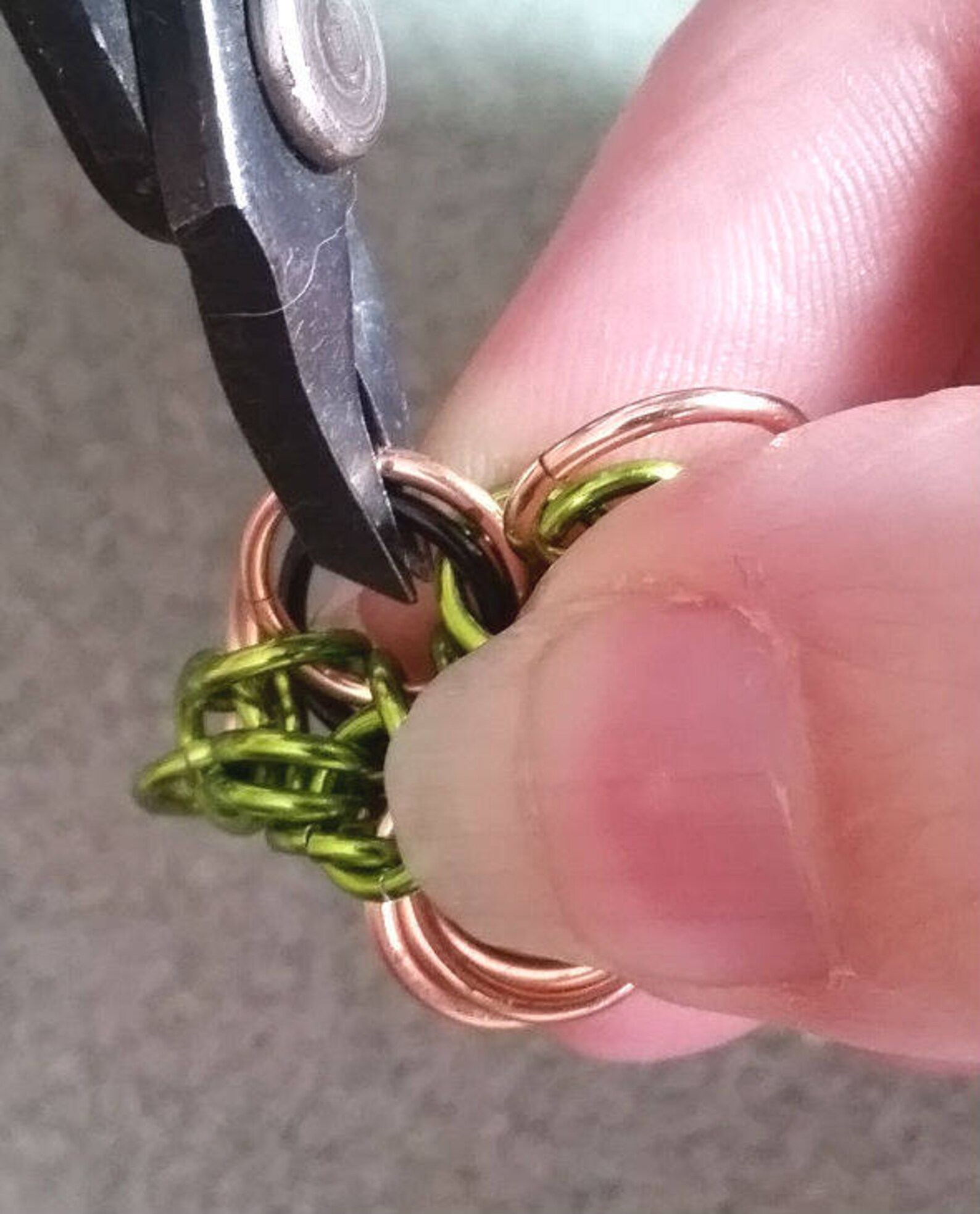 Mobyzan Chainmaille Heart Necklace Tutorial Make a Full - Etsy