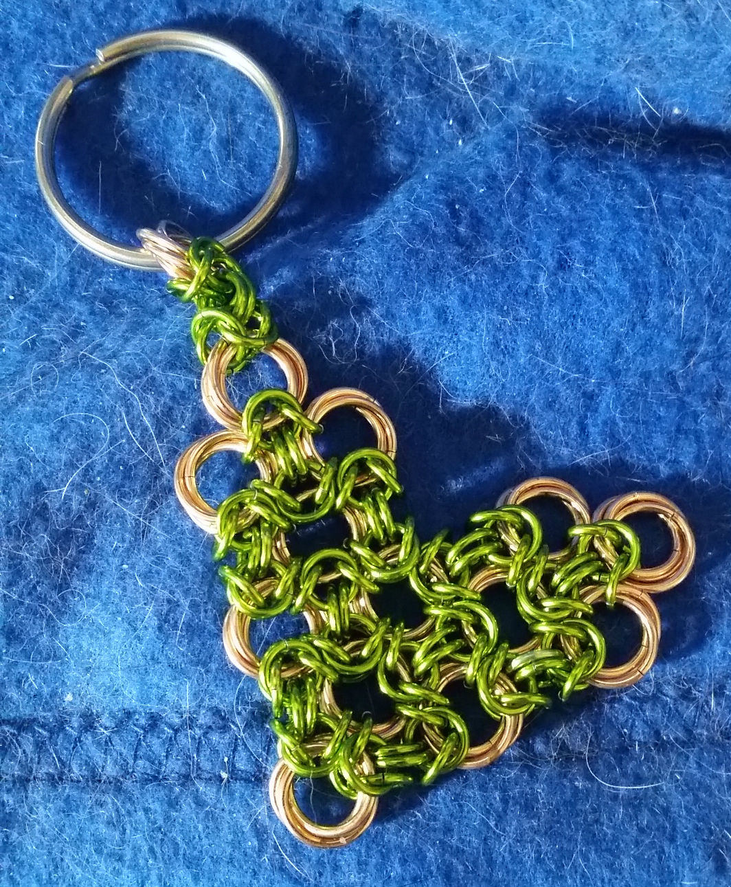 Mobyzan Chainmaille Heart Necklace Tutorial Make a Full - Etsy