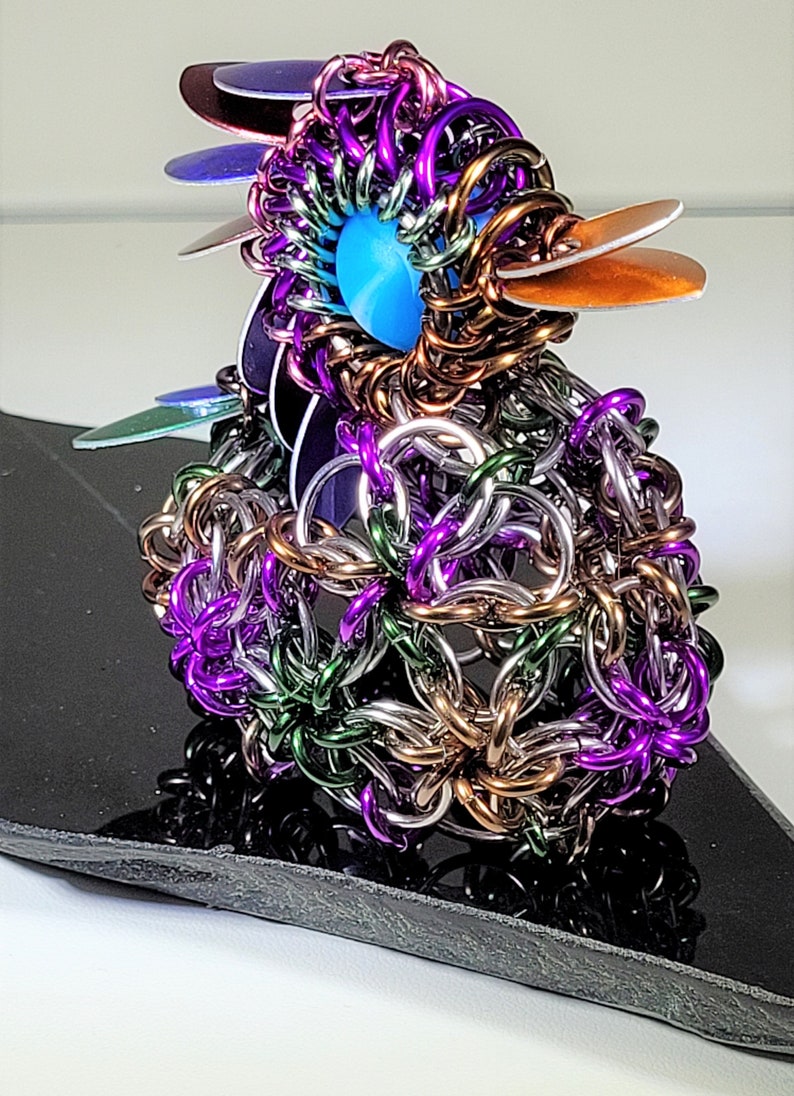 The Mullet Duck YEAH Rubber Ducky a Freestanding Chainmaille | Etsy