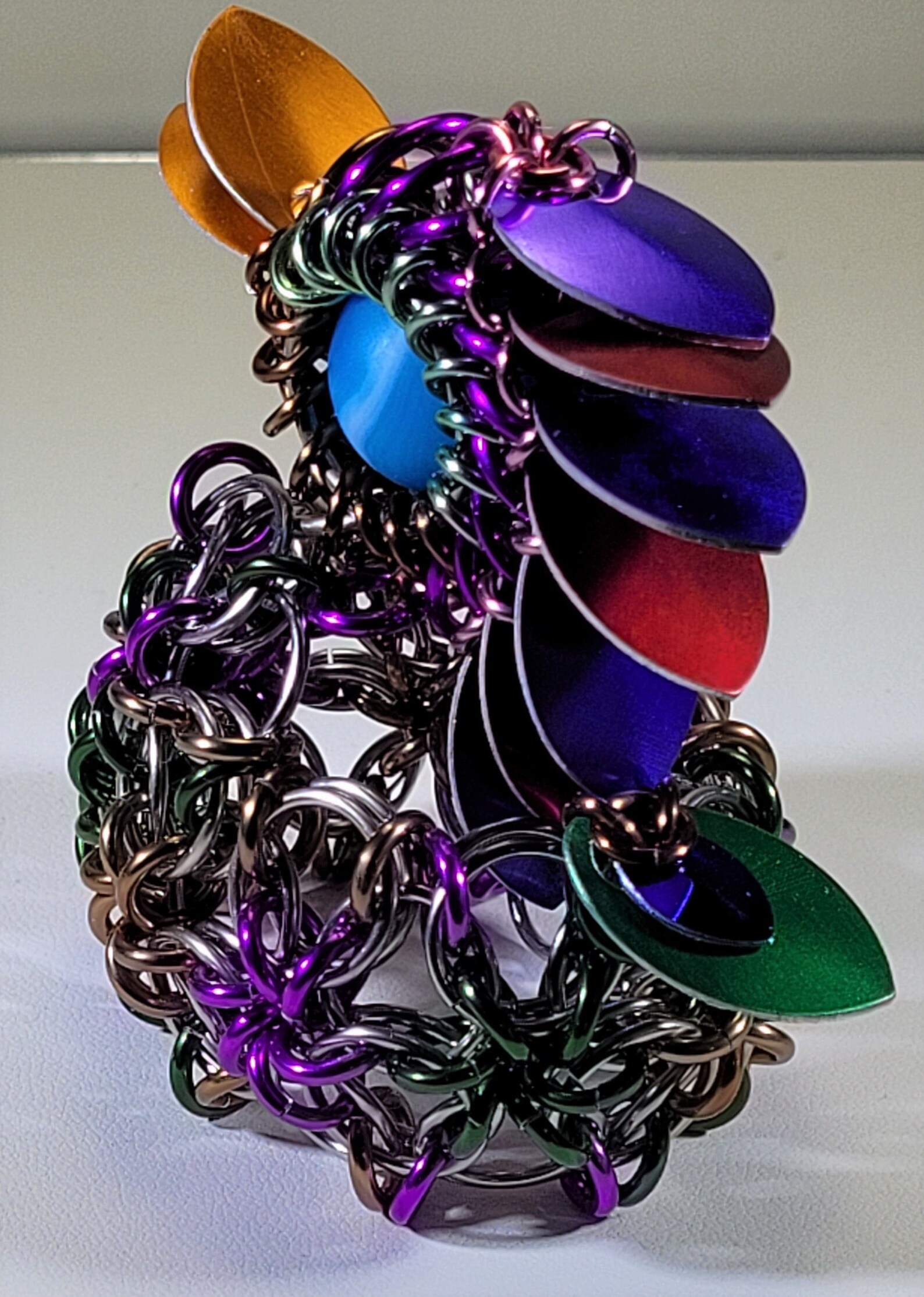 The Mullet Duck YEAH Rubber Ducky a Freestanding Chainmaille | Etsy