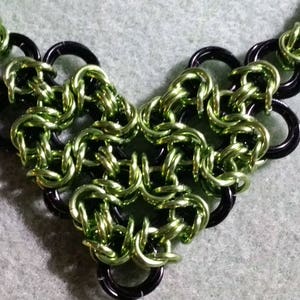 Mobyzan Chainmaille Heart Necklace Tutorial - Make a Full Necklace With ...