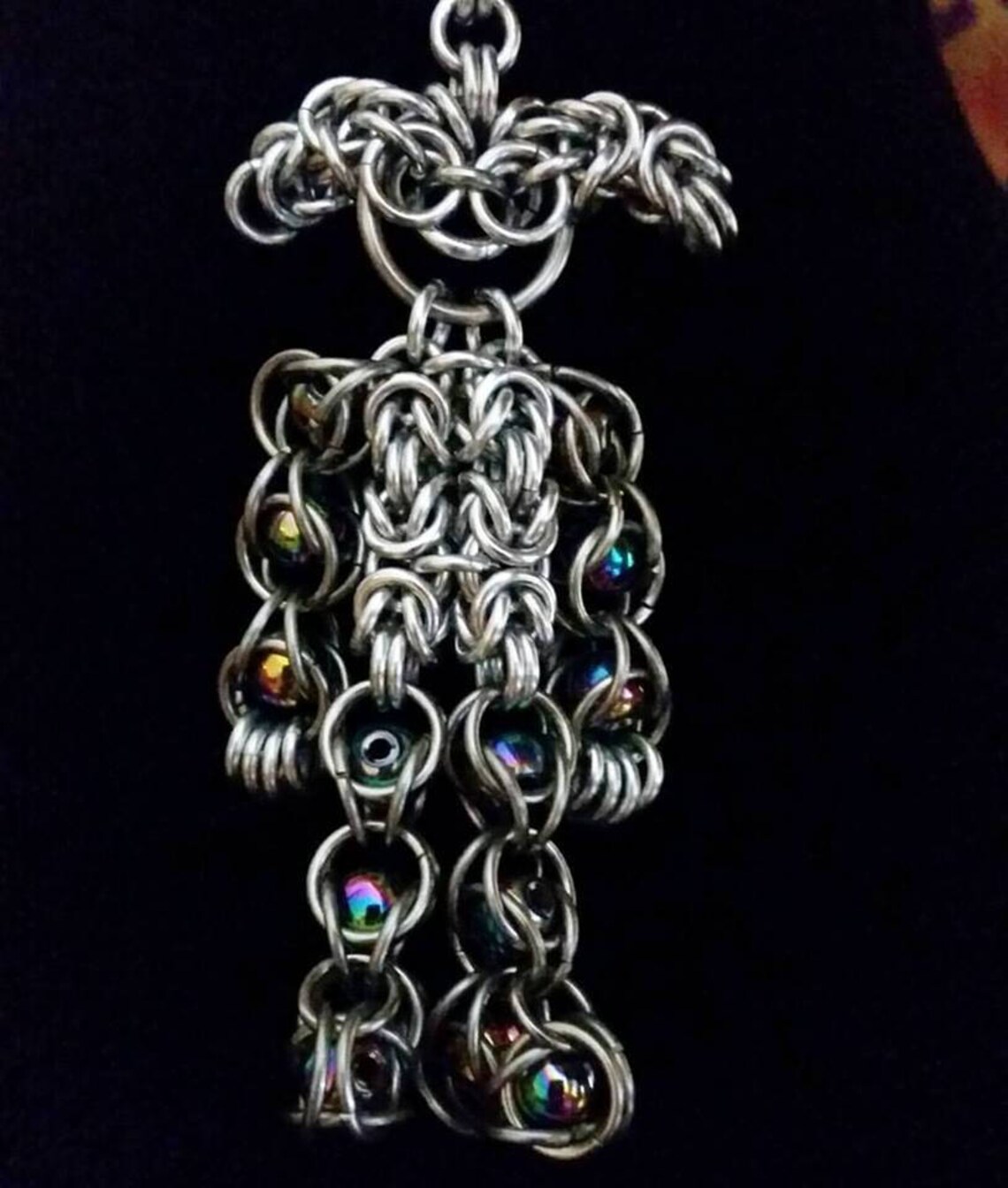 The Dude/ the Dudette - a Whimsical Little Chainmaille Figure to Help ...