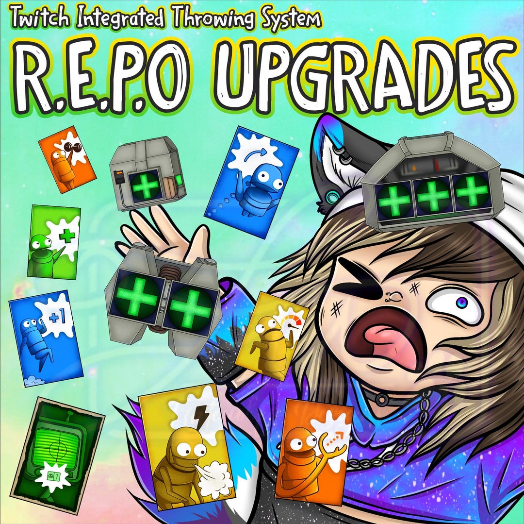 Vtuber Asset - R.E.P.O Upgrade Throwables - Etsy