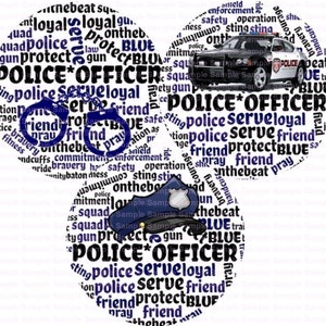 Police Officer Word Art Bottle Cap Images 4x6 Bottlecap Collage ...