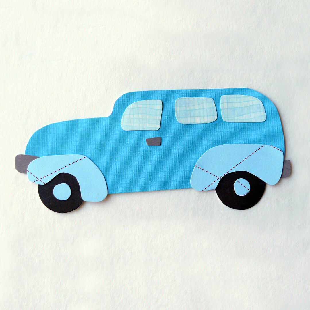 Applique Template Family Car - Etsy