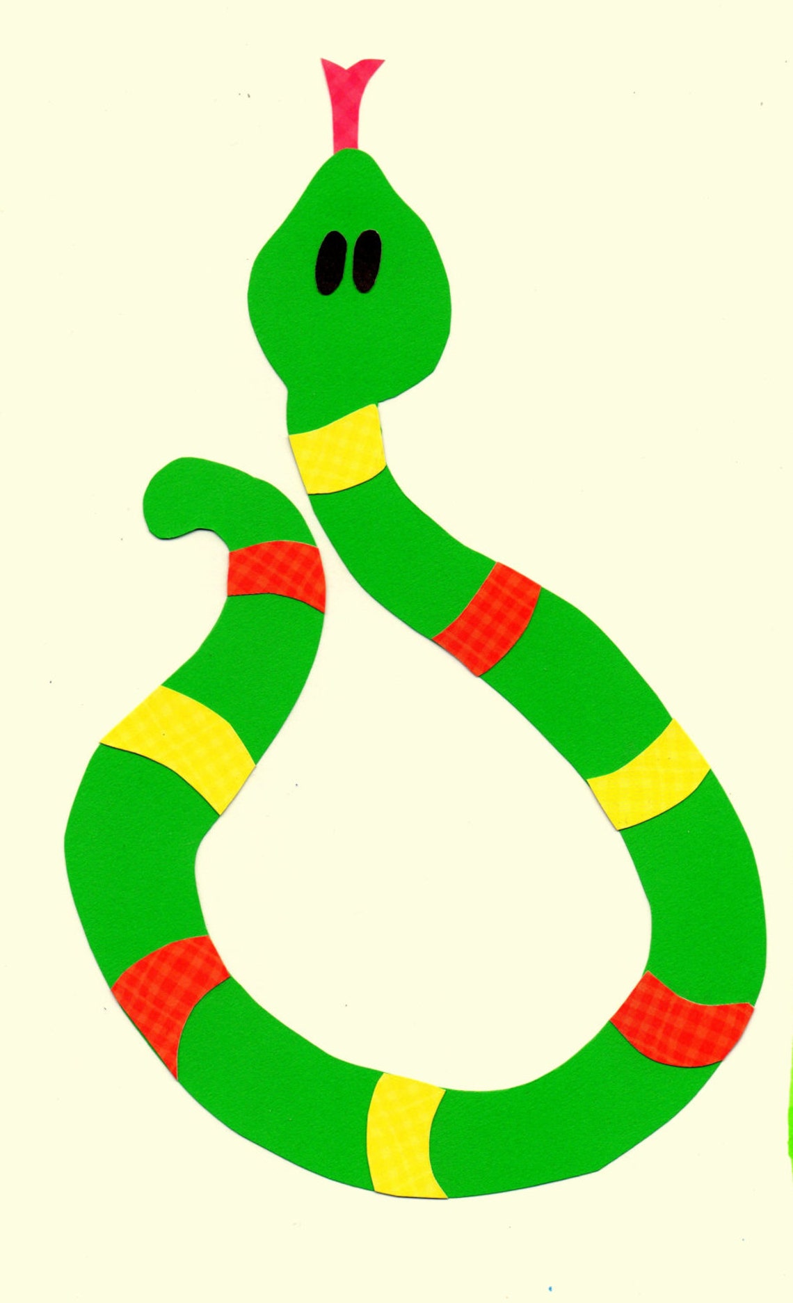 Jungle Snake Safari Animal Applique Template - Etsy