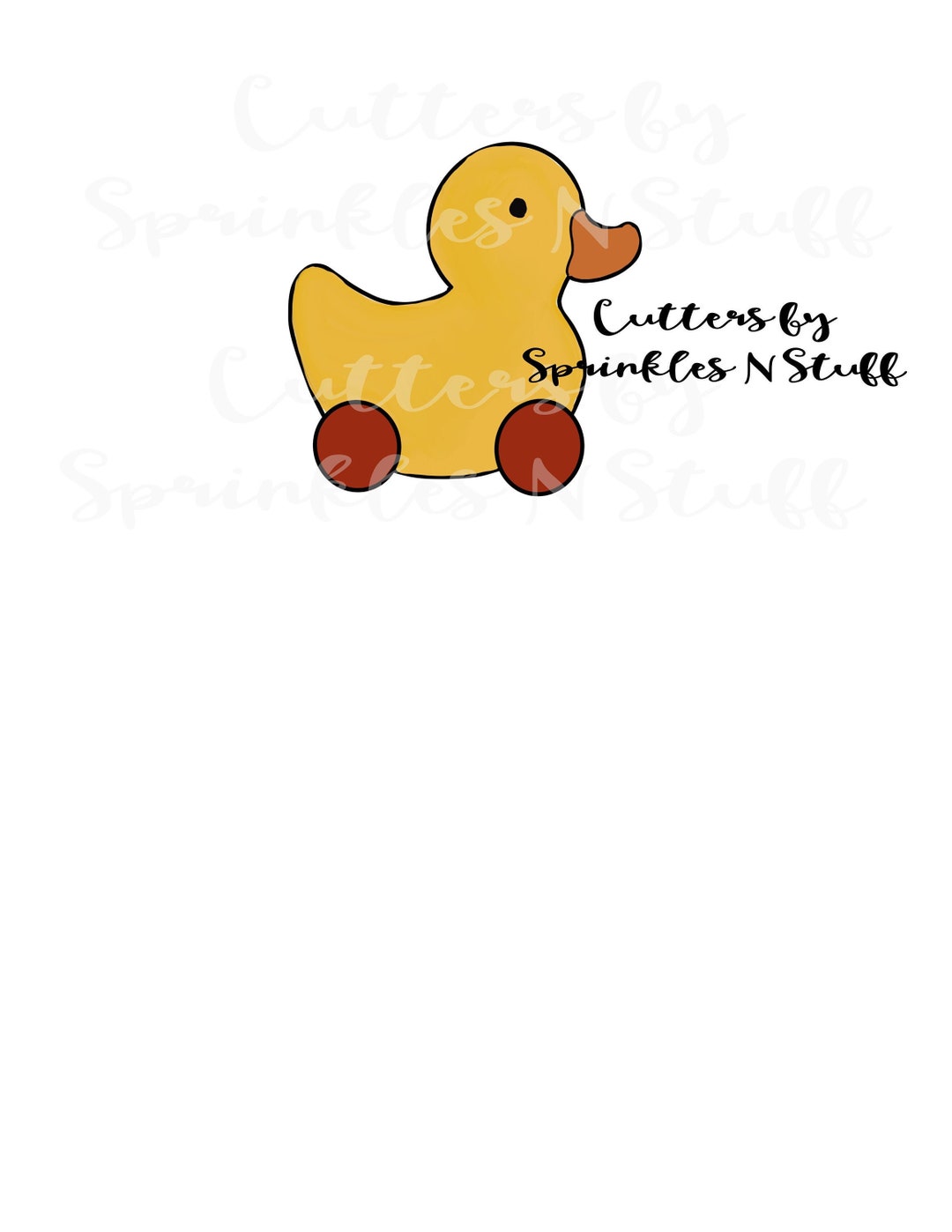 Ducky Cookie Cutter - Etsy