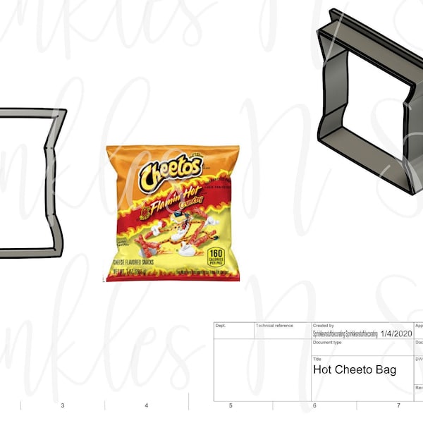 Hot Cheeto Bag - Etsy