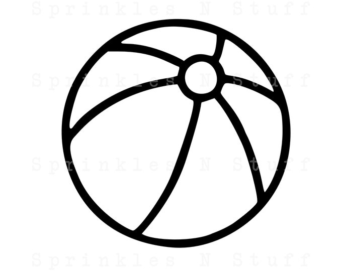 Wasserball Vorlagen-2 Größen - Etsy.de