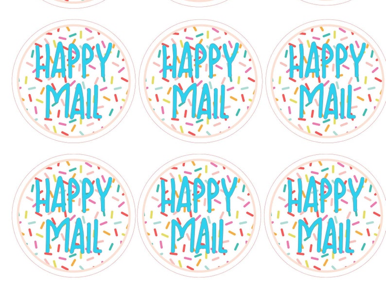 HAPPY MAIL Printable - Etsy