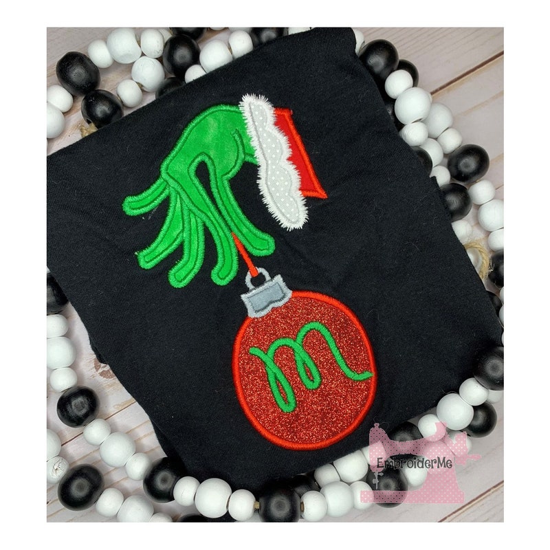 Grinch Monogram Svg - Etsy