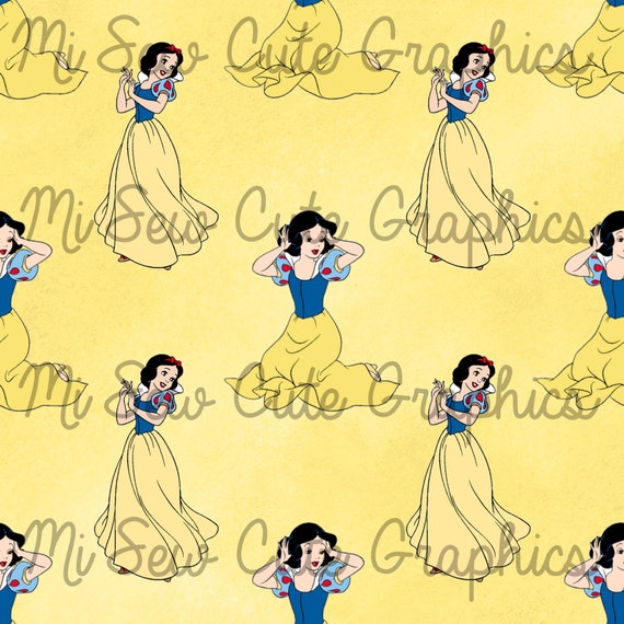 Seamless Princess File Seamless Dolls Seamless Design | Etsy