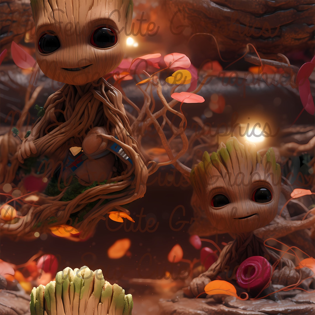 Seamless Tree Man Design, Tree Hero Design, Super Hero Tree, Digital ...