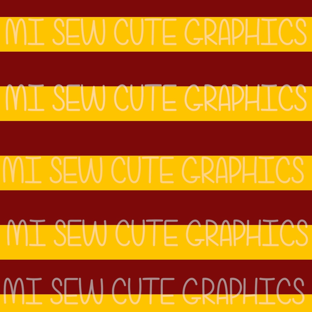 Burgundy and Yellow Stripe Pattern, Seamless Stripes, Seamless Burgundy ...