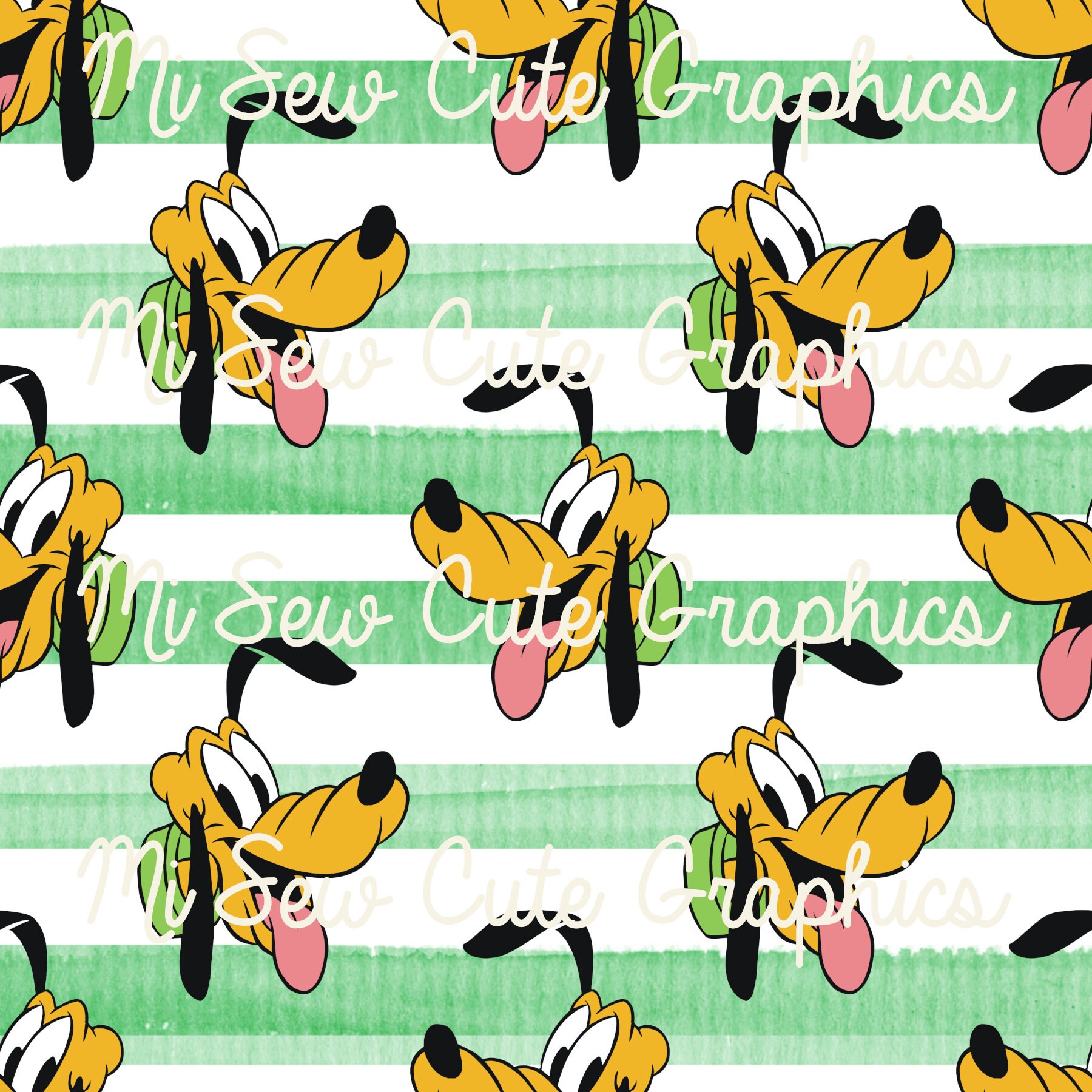 Seamless Dog Design Dog Design Cute Dog Stripes Digital - Etsy