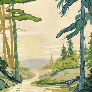 Mission Craftsman Bungalow Style Print From Moonflowerkeep Studio ...